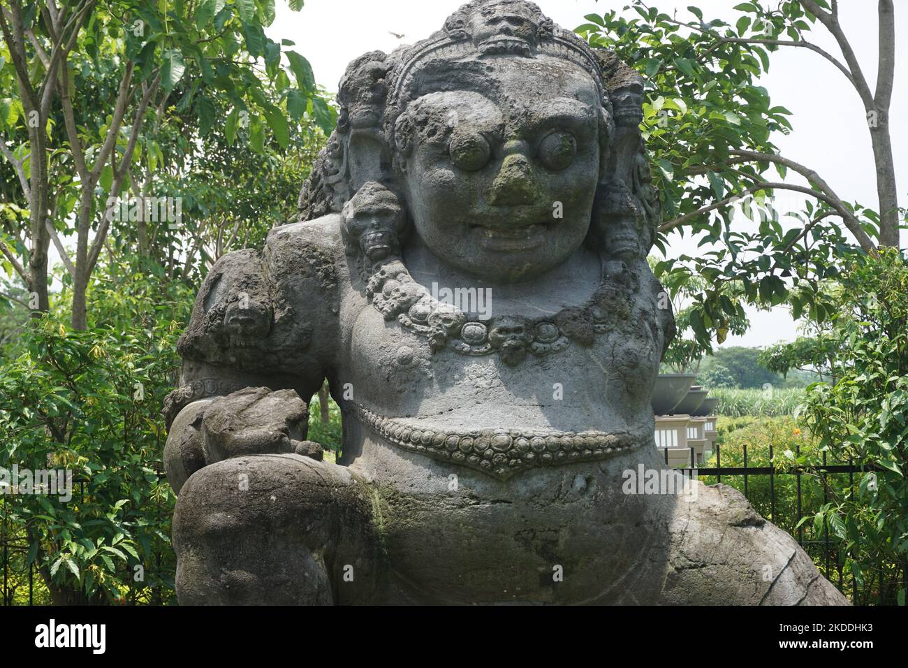 Totok Kerot statue in Kediri. This statue is a 3m tall inscription in ...