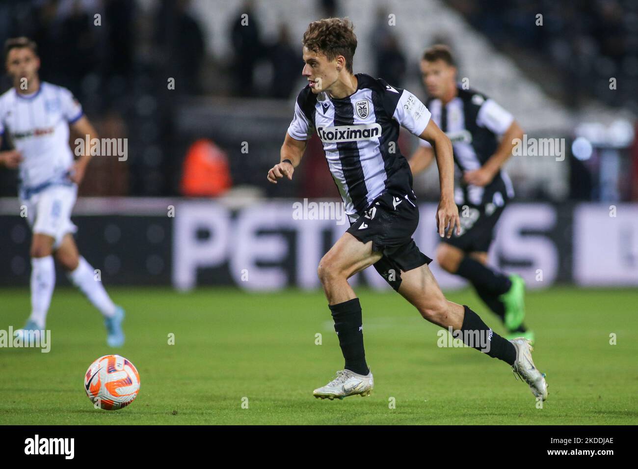 Thessaloniki, Greece. 5th Nov, 2022. PAOK's player Giannis ...