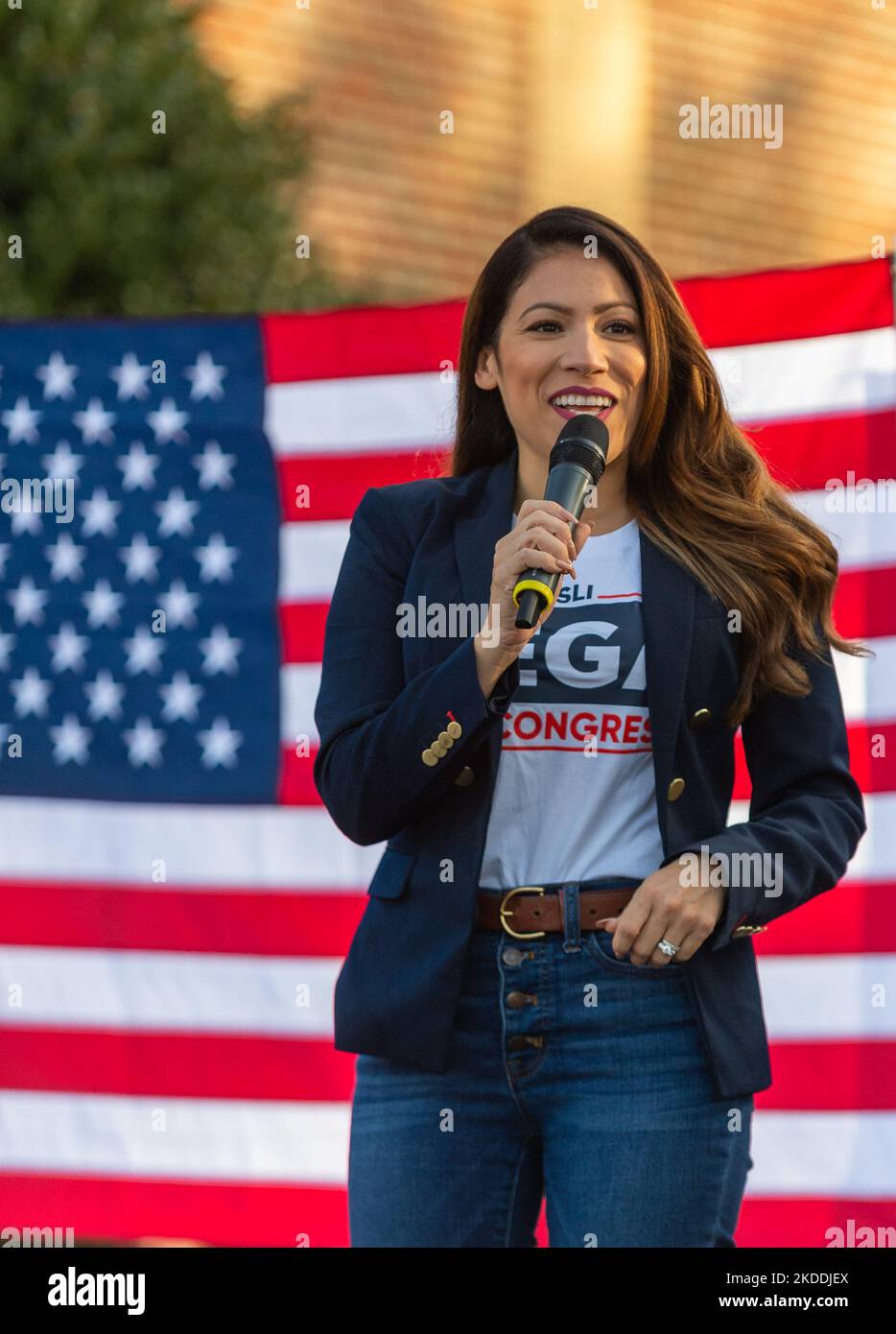 Fredericksburg, VA - November 5, 2022: Republican U.S. House nominee ...