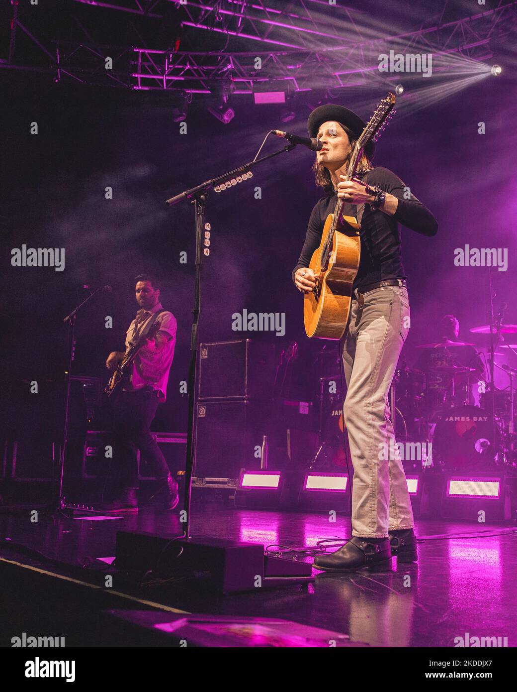 Milan, Italy, 5th Nov 2022. James Bay performs live at Fabrique in ...
