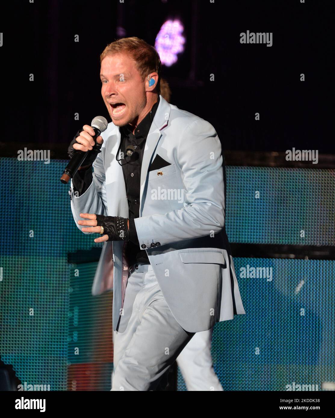 Singer and brother of backstreet boys nick carter hi-res stock ...