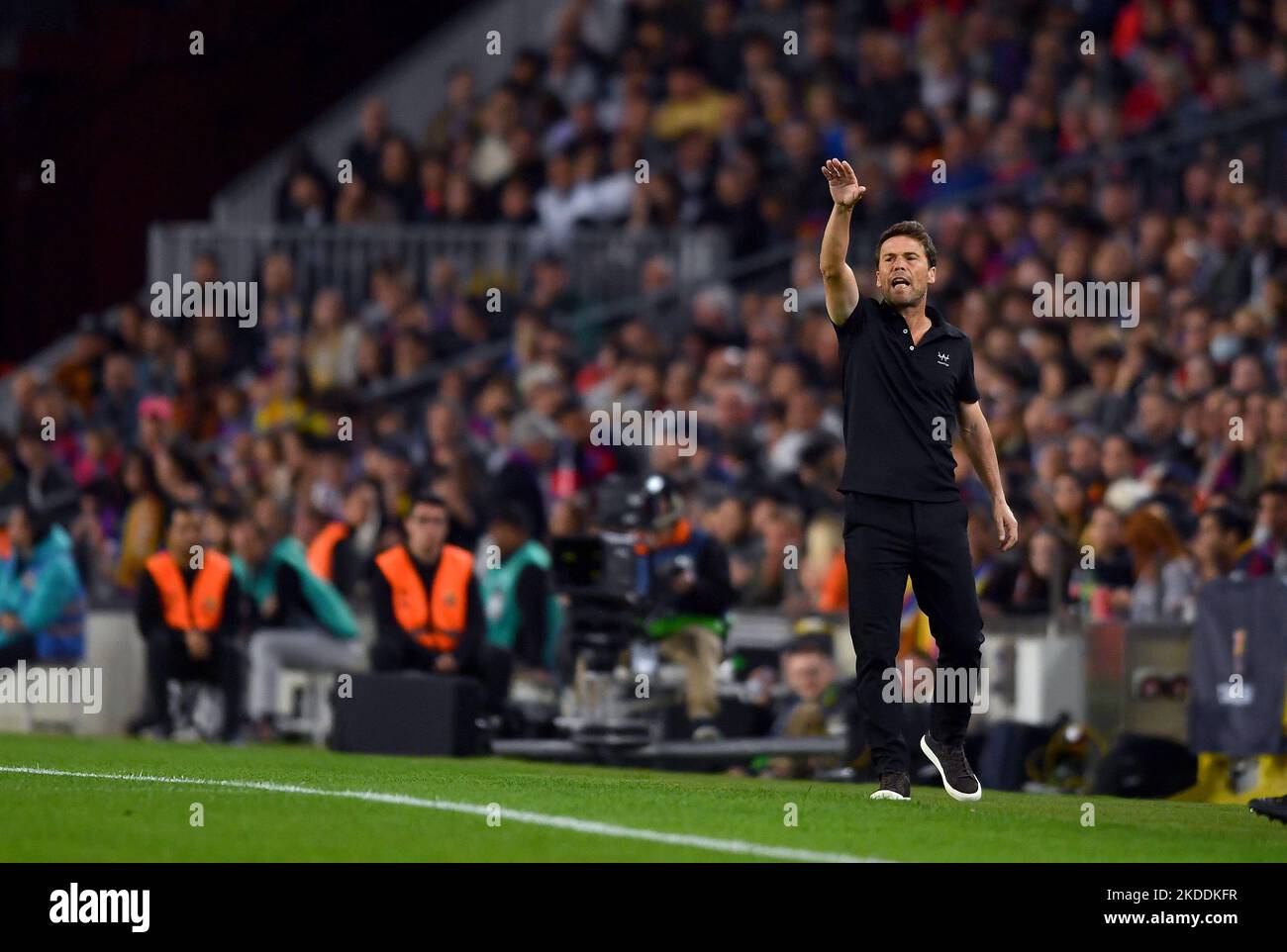 FC BARCELONA vs UD ALMERIA November 5,2022 Rubi head coach of UD ...