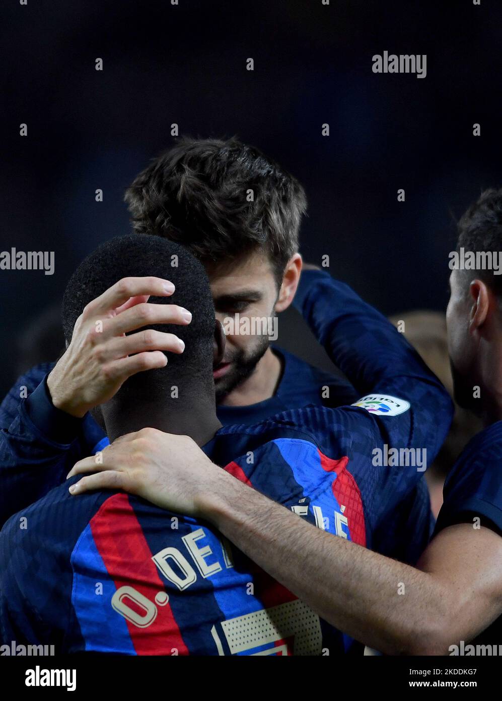 FC BARCELONA vs UD ALMERIA November 5,2022 Ousmane Dembele (7) of FC ...