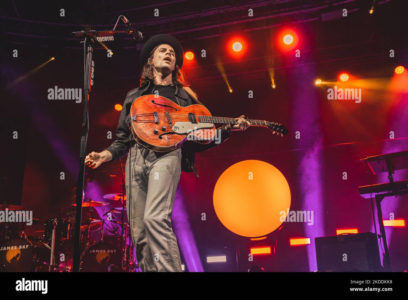 Milan, Italy, 5th Nov 2022. James Bay performs live at Fabrique in ...
