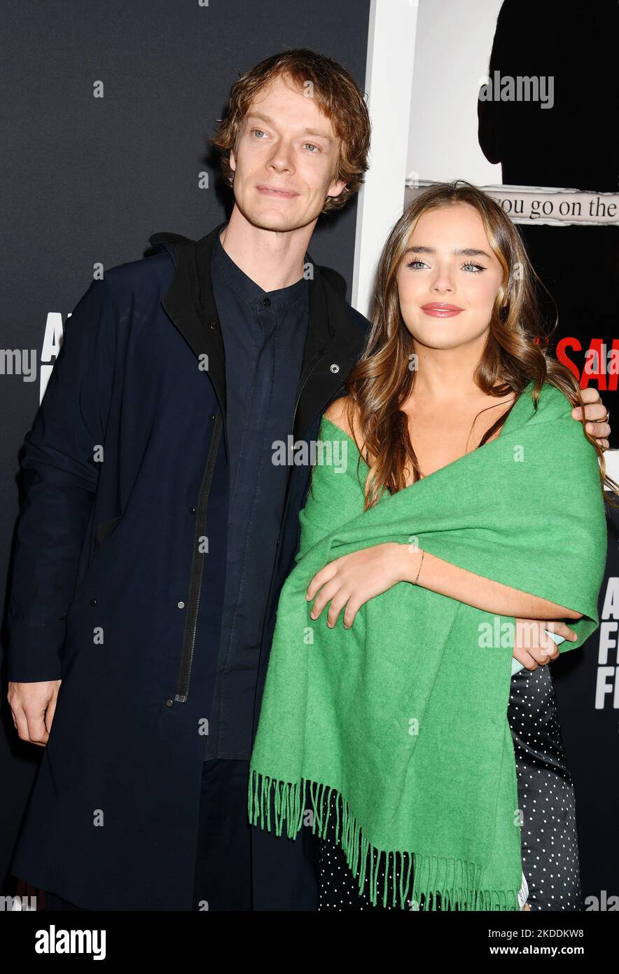 HOLLYWOOD, CA - NOVEMBER 04: (L-R) Alfie Allen and Iris Allen attend a ...