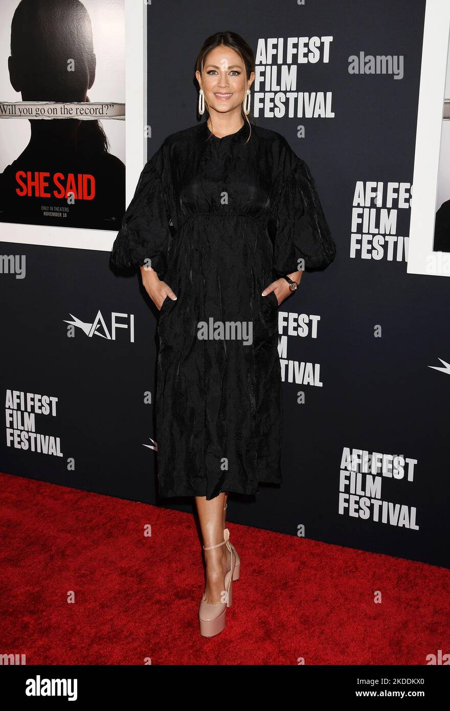 HOLLYWOOD, CA - NOVEMBER 04: Dominique Huett attends a special ...