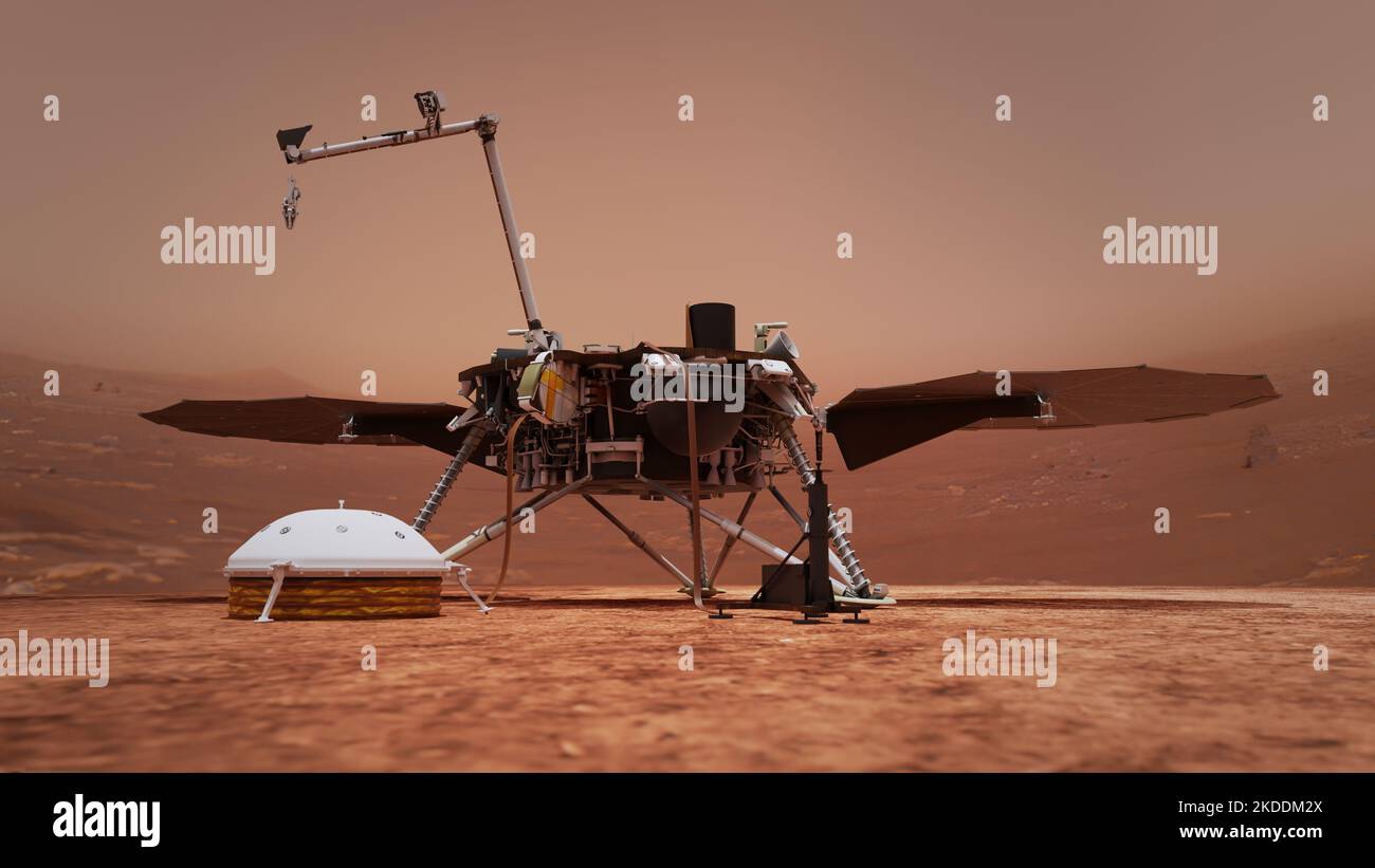 Mars InSight Lander Mission to study deep interior of the Red Planet ...