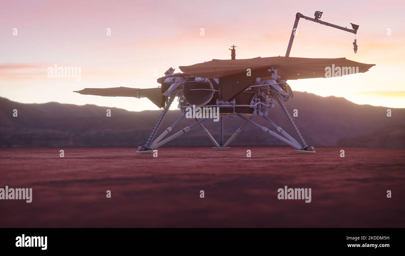 Mars InSight Lander Mission to study deep interior of the Red Planet ...