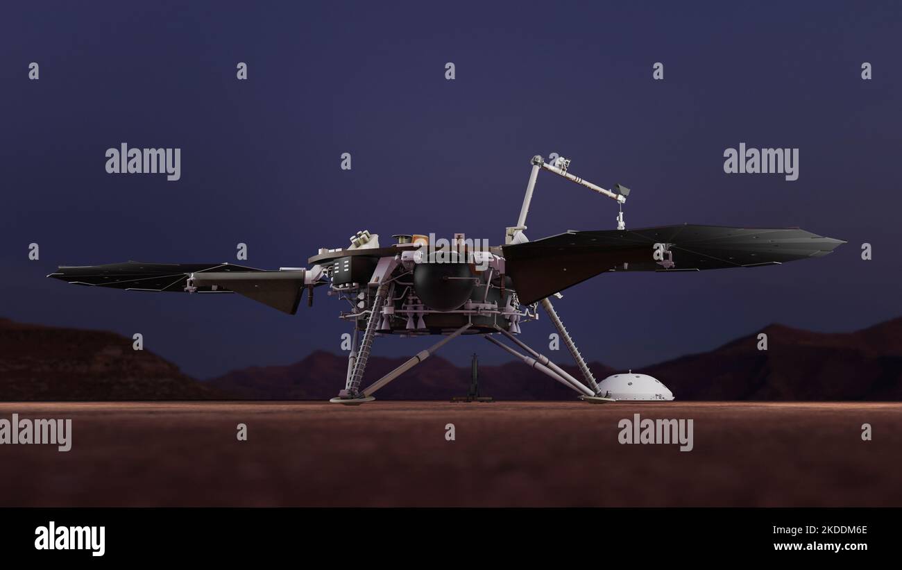 Mars InSight Lander Mission to study deep interior of the Red Planet ...