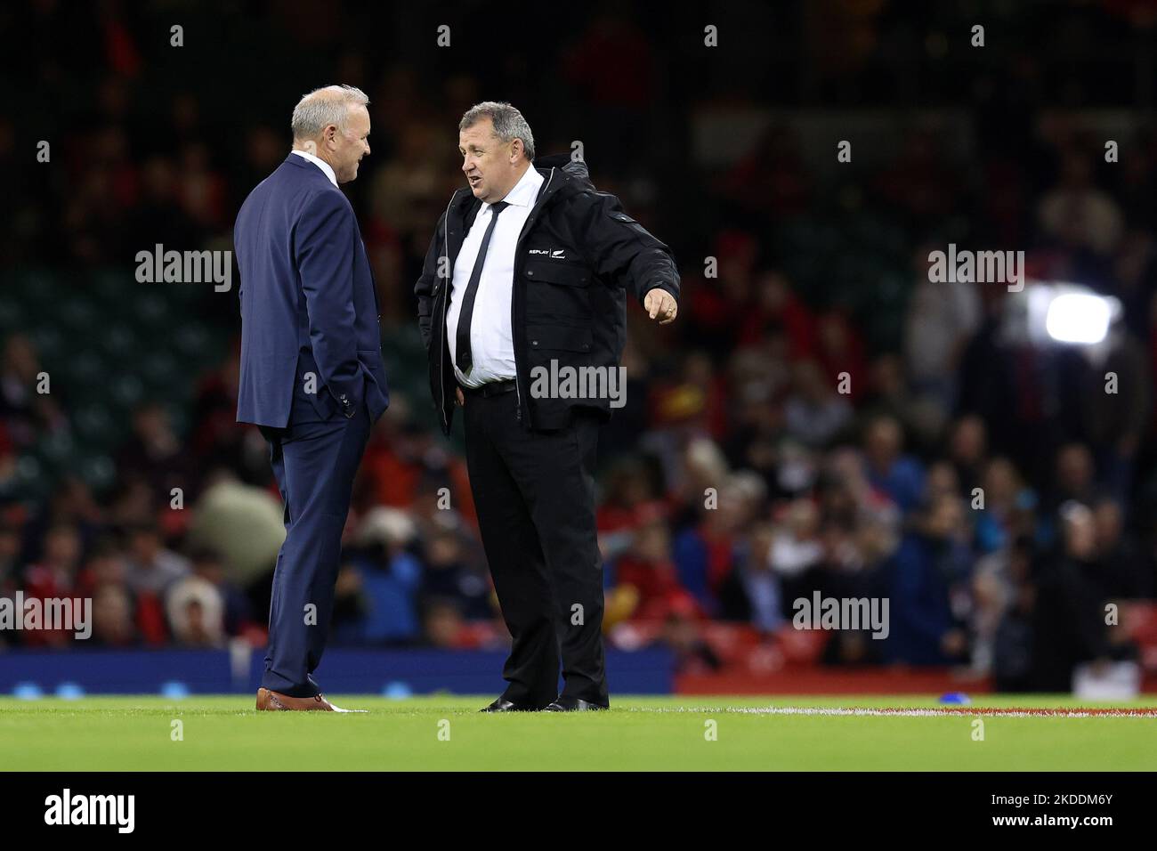 Cardiff, UK. 05th Nov, 2022. Ian Foster, the head coach of the New ...