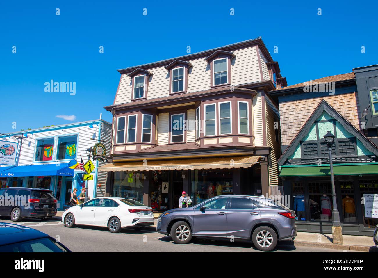 Acadia Country Store at 128 Main Street in historic town center of Bar ...