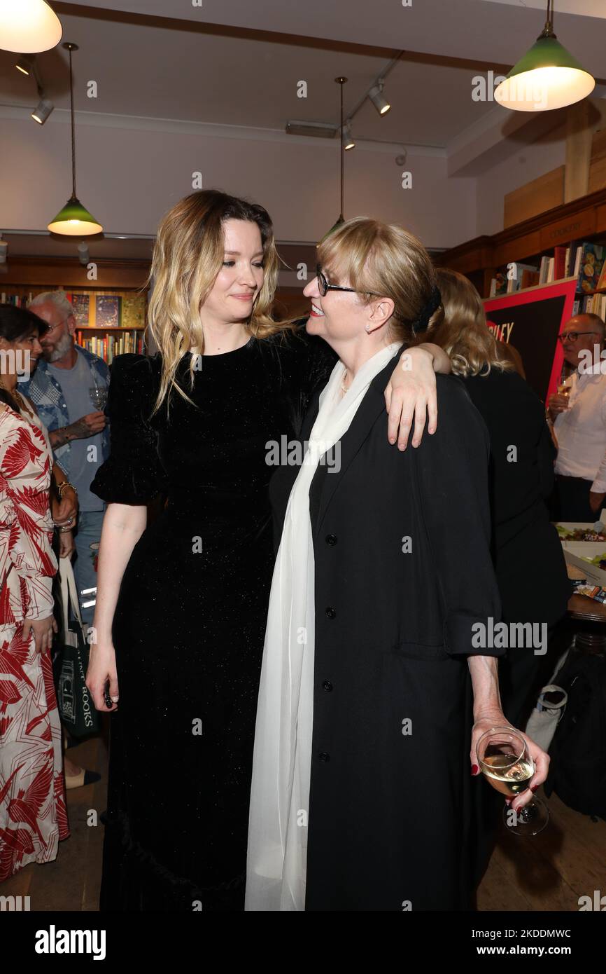 Talulah Riley and Una Riley attend "The Quickening" book launch at ...