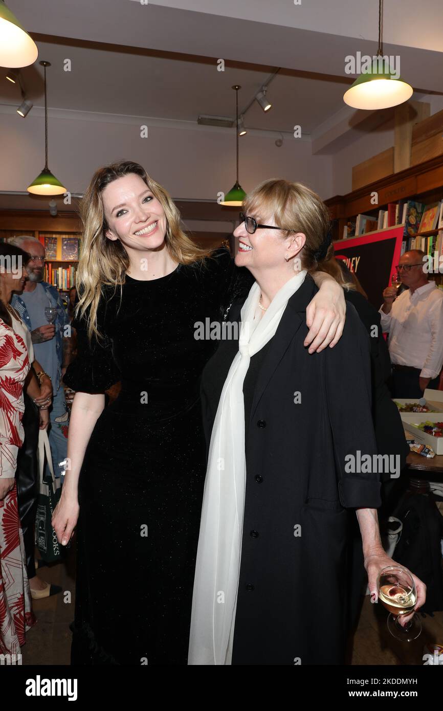 Talulah Riley and Una Riley attend "The Quickening" book launch at ...