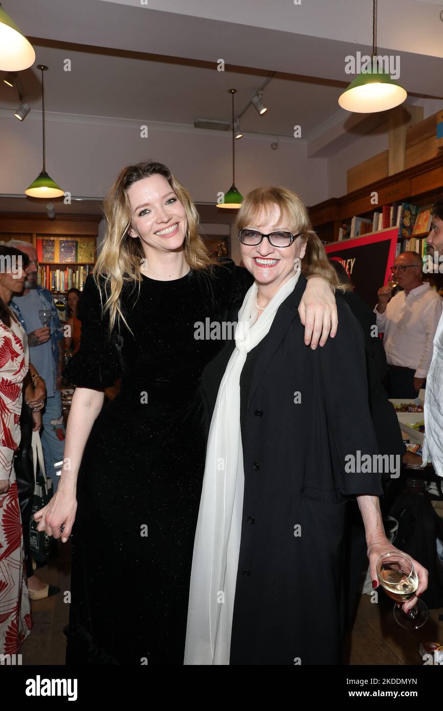 Talulah Riley and Una Riley attend "The Quickening" book launch at ...