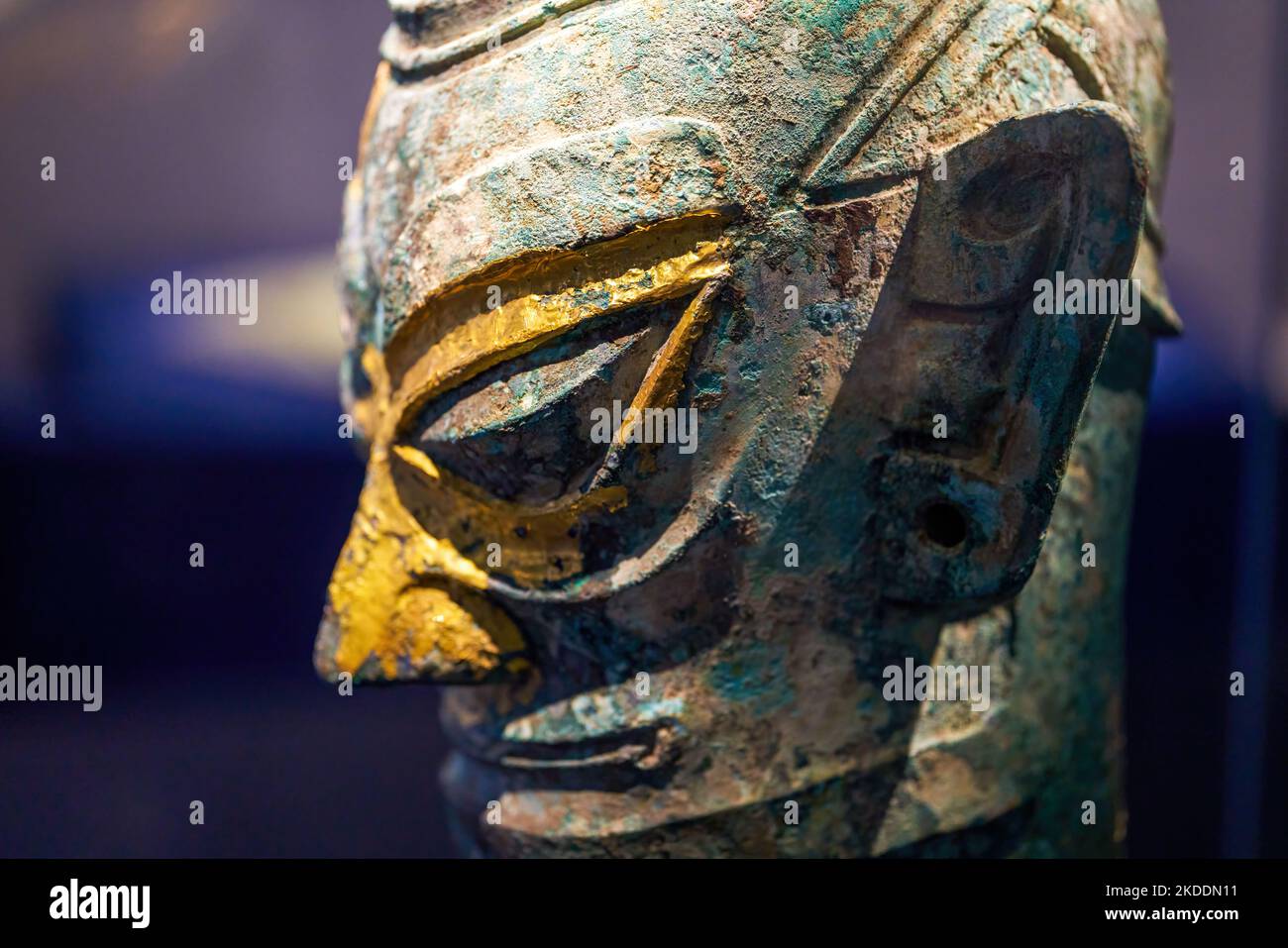 Bronze Mask Relics of Ancient Chinese Bashu and Sichuan Culture ...