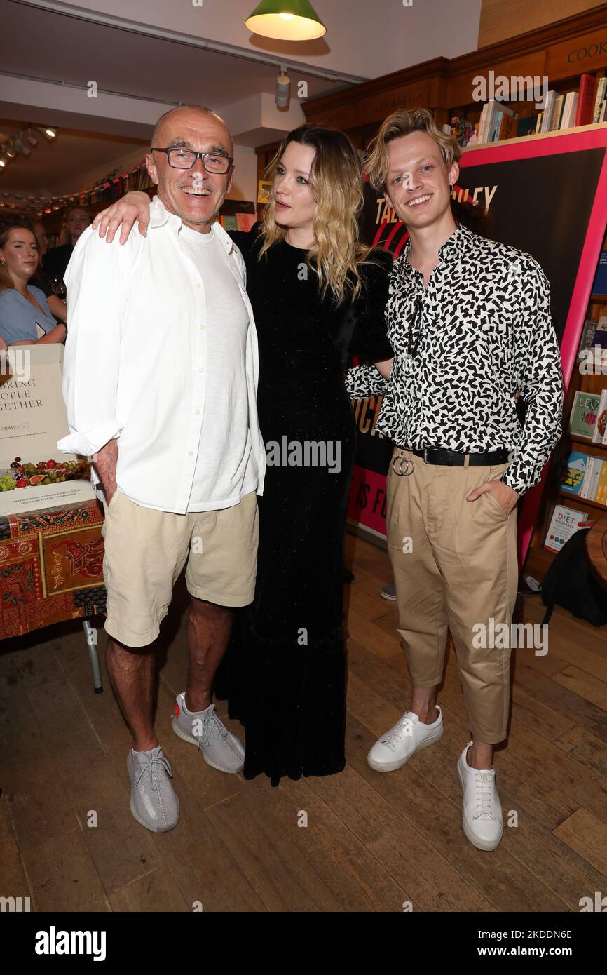 Danny Boyle, Talulah Riley, Anson Boon attend "The Quickening" book ...