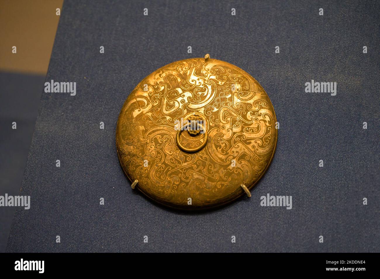 Ancient Chinese Bronze Ware and Bronze Mirror Relics Stock Photo - Alamy