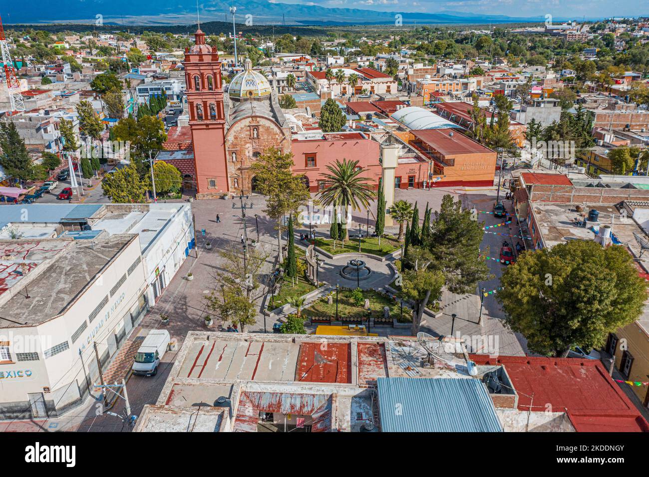 Chapel or church, Capilla o iglecia in Charcas en el Altiplano del ...