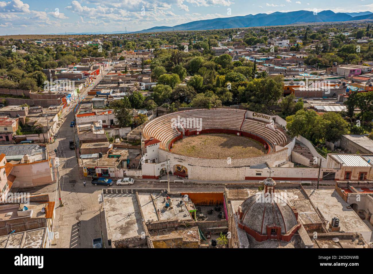 Bullring Guerita, Plaza de Toros Guerita in Charcas en el Altiplano del ...