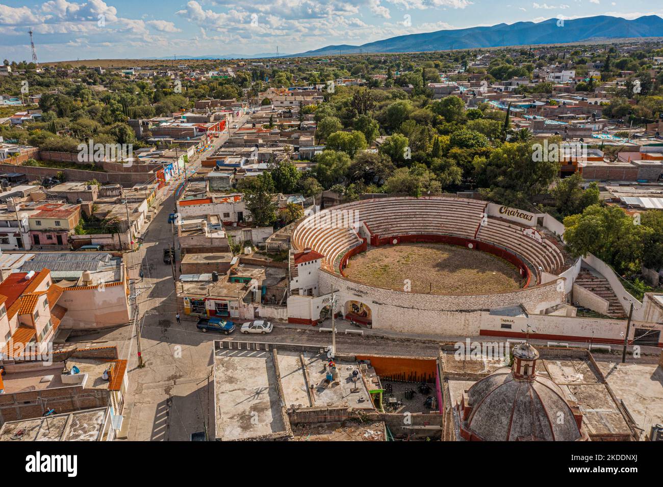 Bullring Guerita, Plaza de Toros Guerita in Charcas en el Altiplano del ...