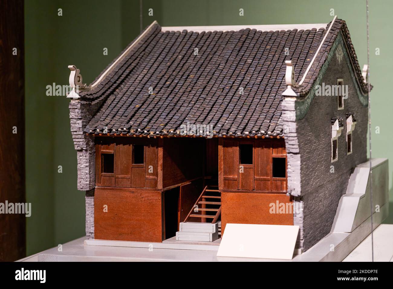 A beautiful model of traditional Chinese architecture Stock Photo - Alamy