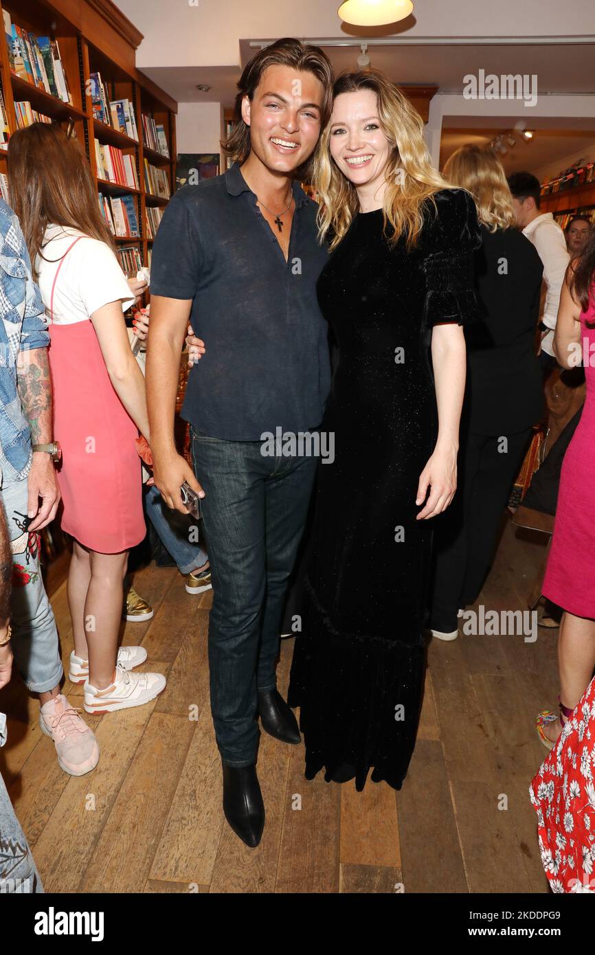 Damian Hurley and Talulah Riley attend "The Quickening" book launch at ...
