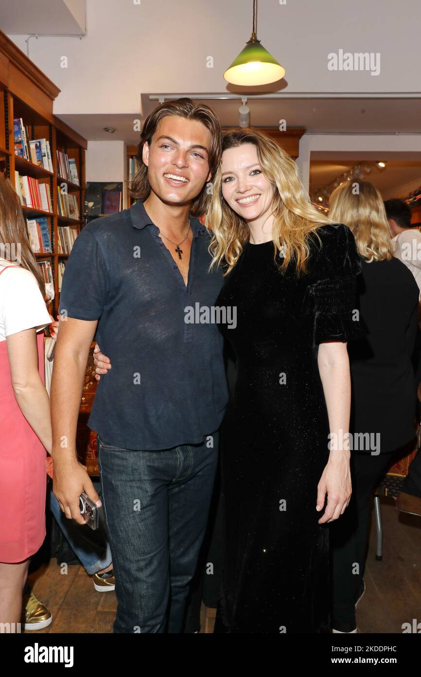 Damian Hurley and Talulah Riley attend "The Quickening" book launch at ...