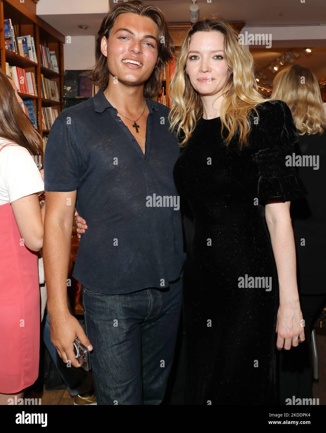 Damian Hurley and Talulah Riley attend "The Quickening" book launch at ...