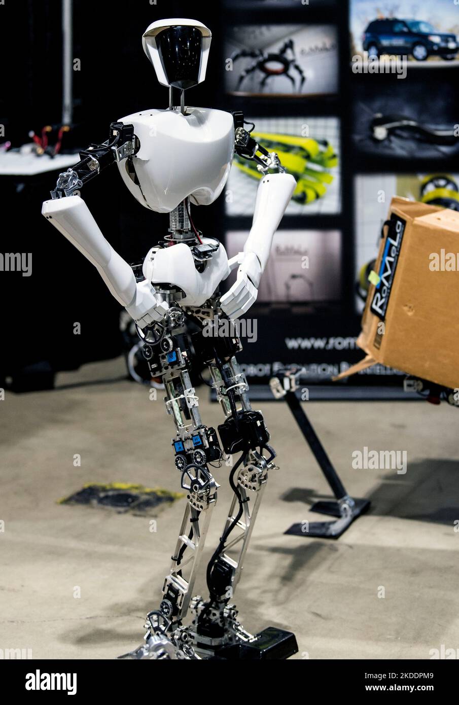 Long Beach, California, USA. 04th Nov, 2022. A non-competing robot by ...