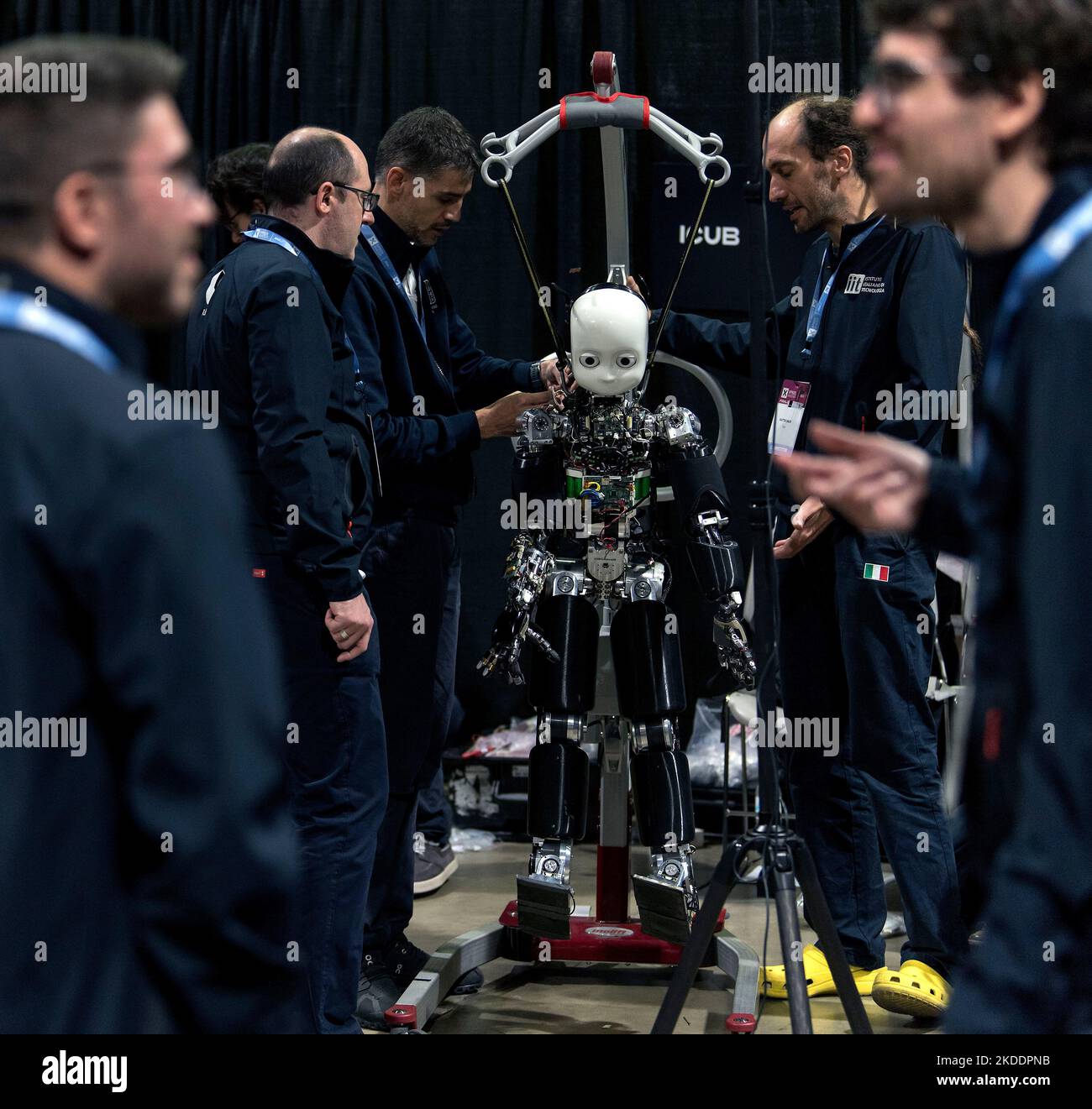 Long Beach, California, USA. 04th Nov, 2022. The I-CUB Robot is ...