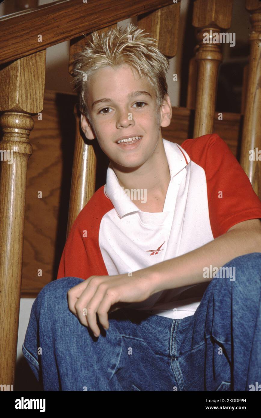 Laguna Beach CA Apr 1999: Aaron Carter private shoot at home in 1999 ...