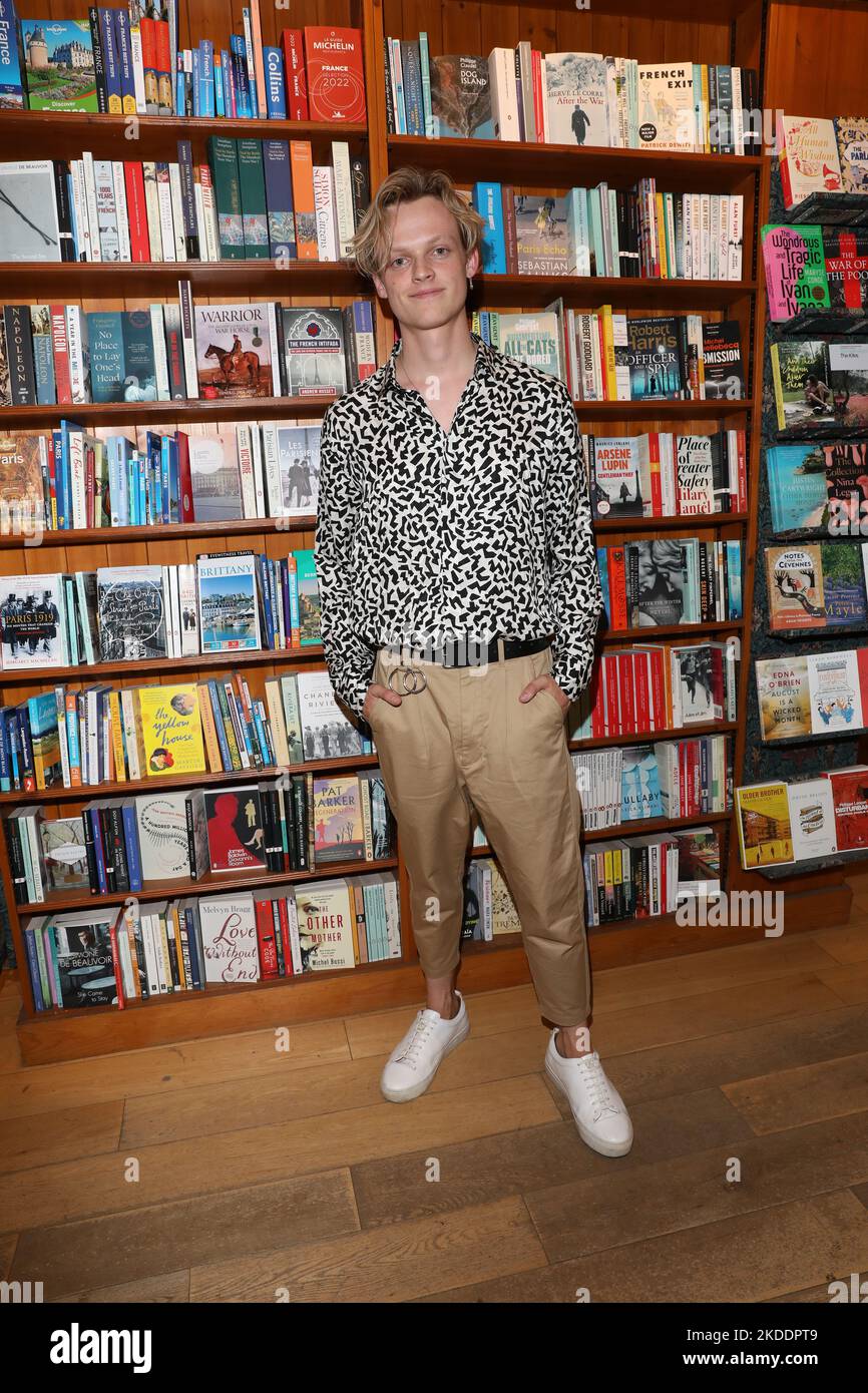 Anson Boon attends "The Quickening" book launch at Daunt Books in ...