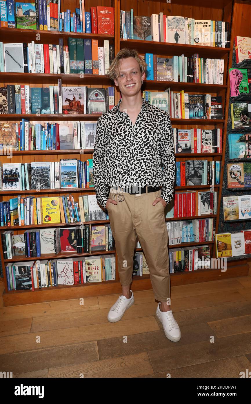 Anson Boon attends "The Quickening" book launch at Daunt Books in ...
