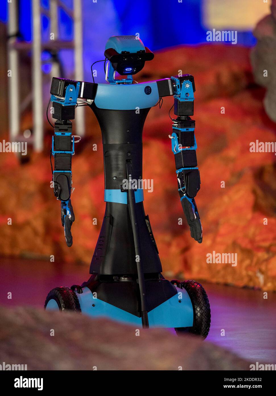 Long Beach, California, USA. 05th Nov, 2022. The AlterEgo robot from ...