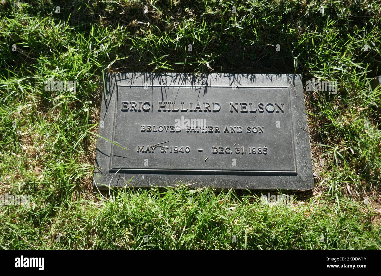 Los Angeles, California, USA 3rd November 2022 Actor/singer Ricky Nelson's Grave, aka Eric ...