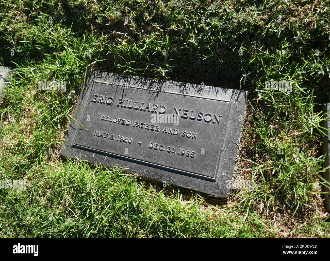 Los Angeles, California, USA 3rd November 2022 Actor/singer Ricky Nelson's Grave, aka Eric ...
