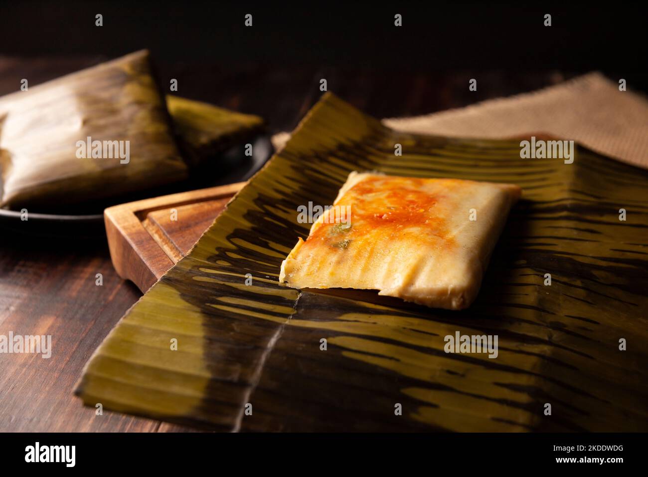 Oaxacan Tamales. Prehispanic dish typical of Mexico and some Latin ...