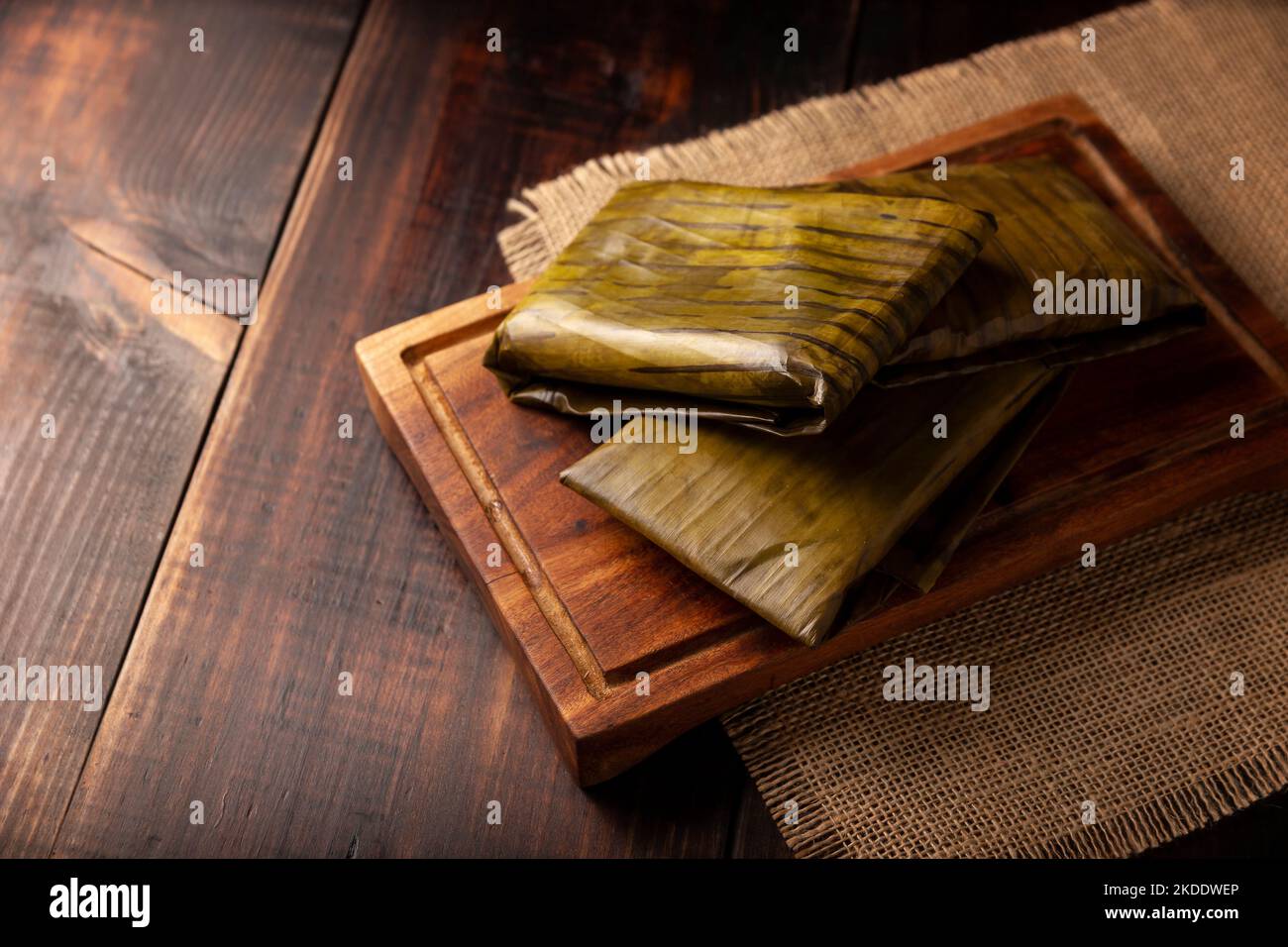 Oaxacan Tamales. Prehispanic dish typical of Mexico and some Latin ...