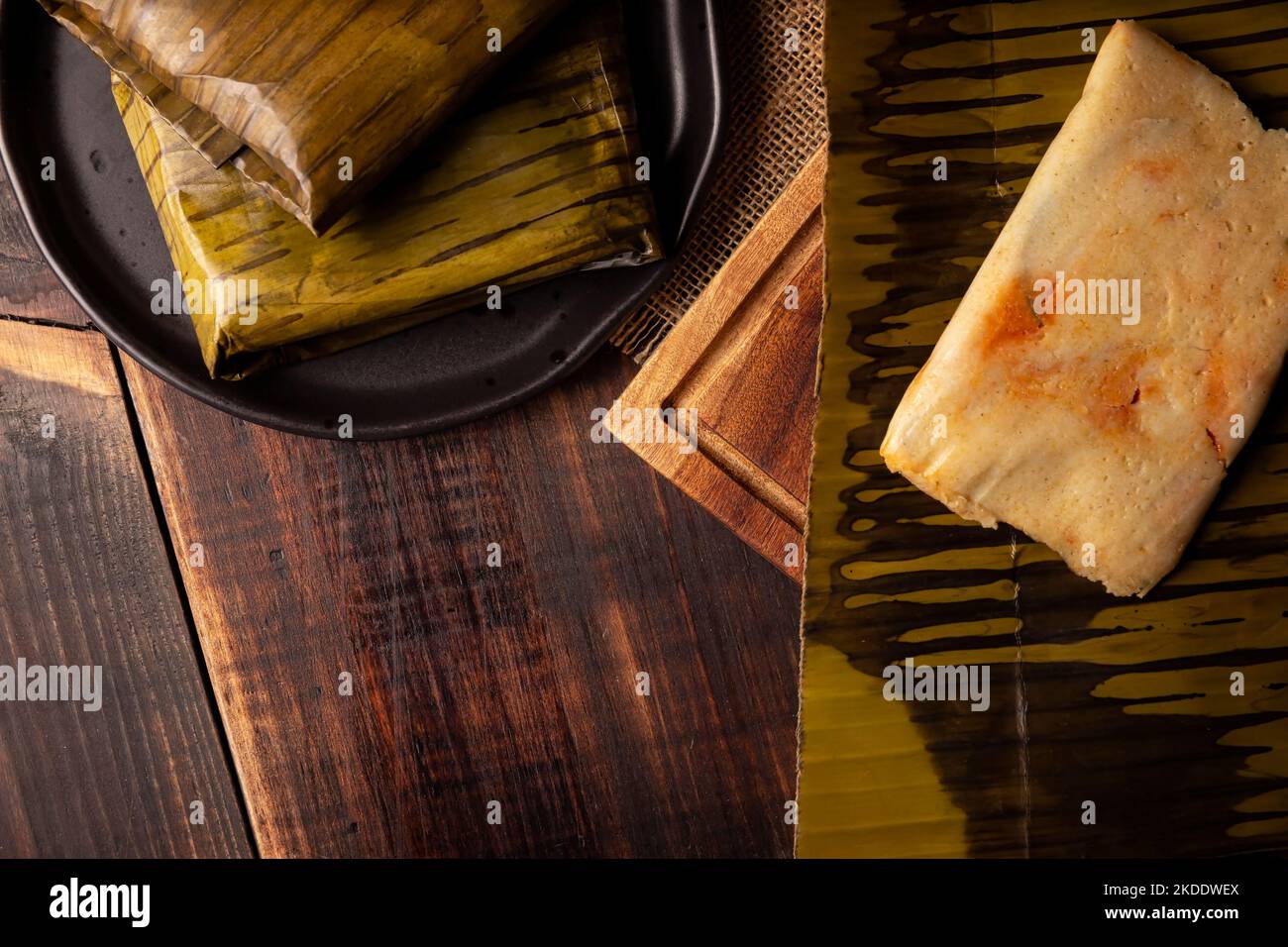 Oaxacan Tamales. Prehispanic dish typical of Mexico and some Latin ...