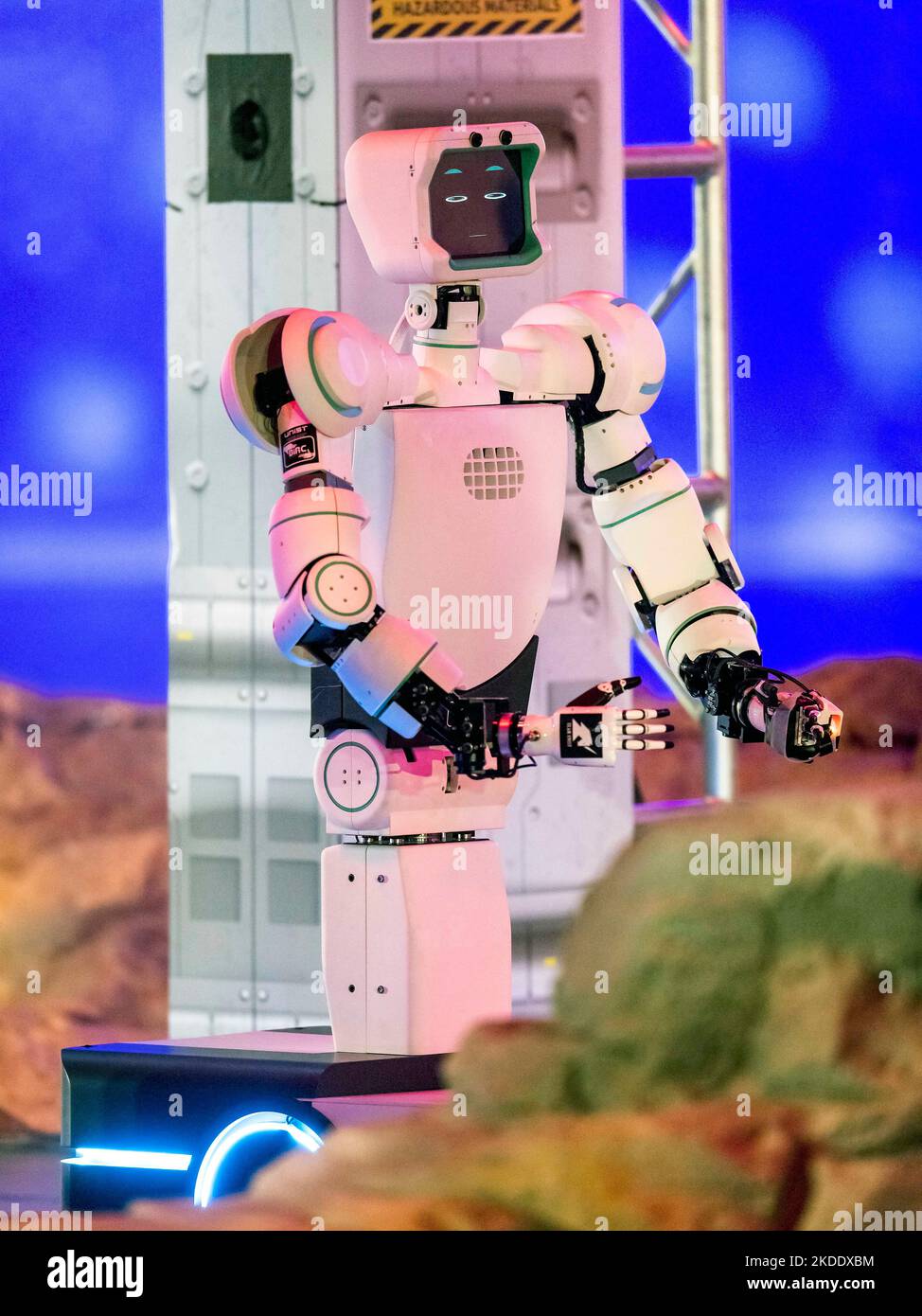 Long Beach, California, USA. 05th Nov, 2022. The robot built by Team ...