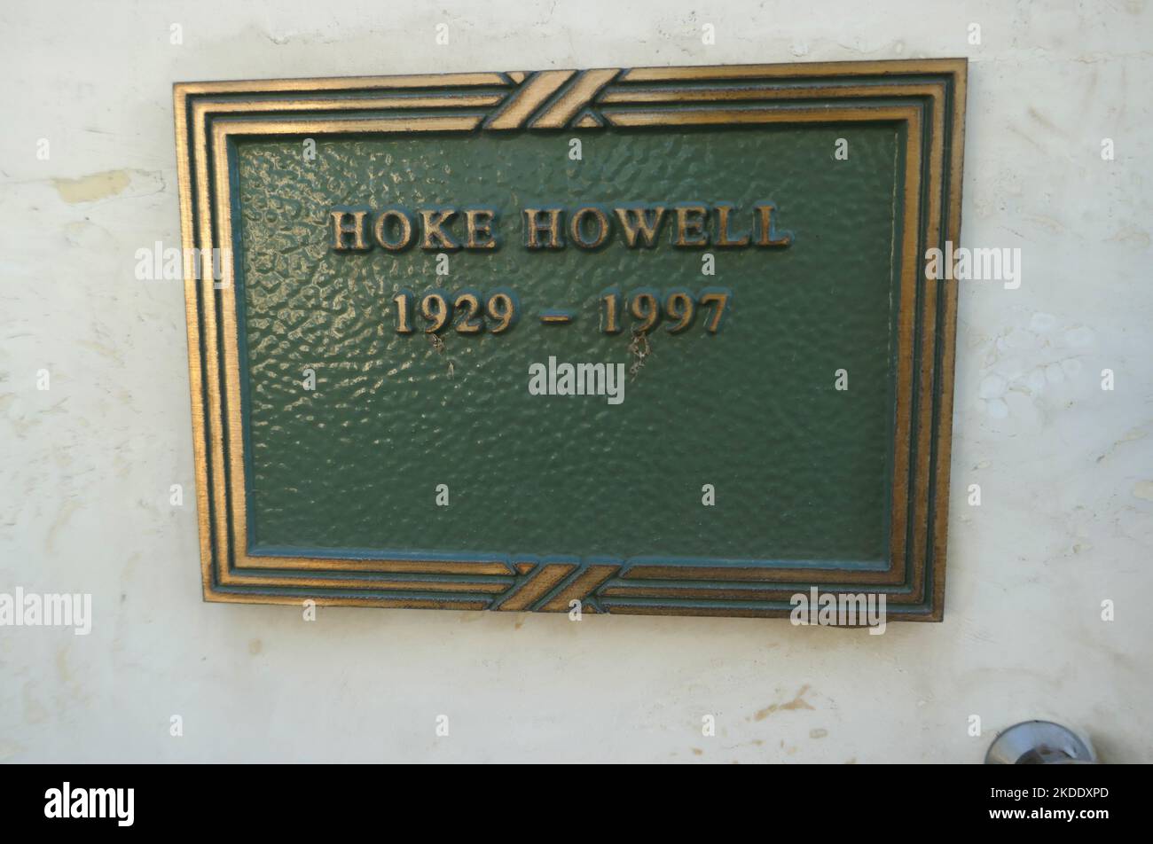 Los Angeles, California, USA 3rd November 2022 Actor Hoke Howell's ...