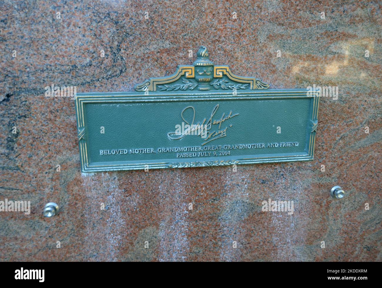 Isabel Sanford Grave