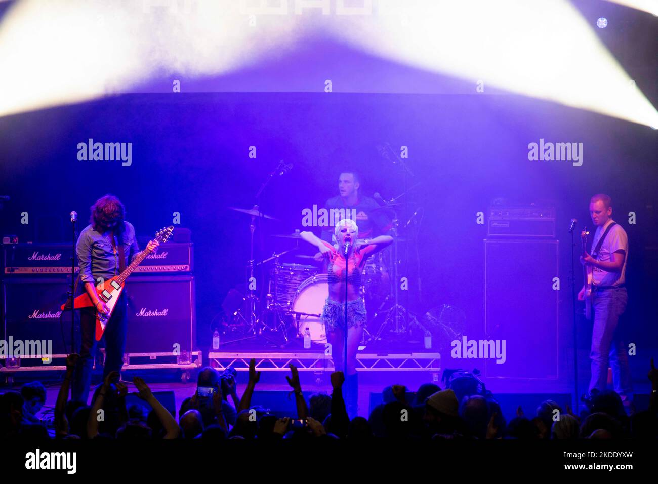 Reykjavik, Iceland . 03rd Nov, 2022. Australian punk rock band Amyl and ...
