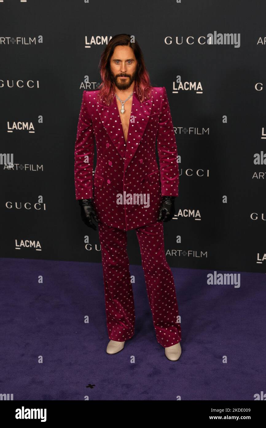 Jared Leto arrives at the 2022 LACMA Art + Film Gala held at LACMA in ...