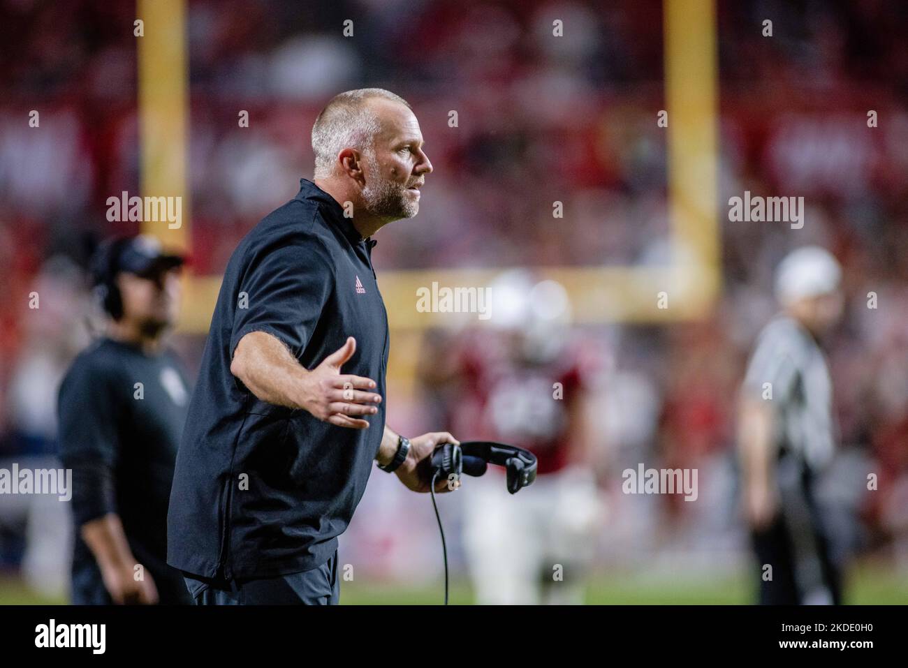 November 5, 2022: North Carolina State Wolfpack head coach Dave Doeren ...