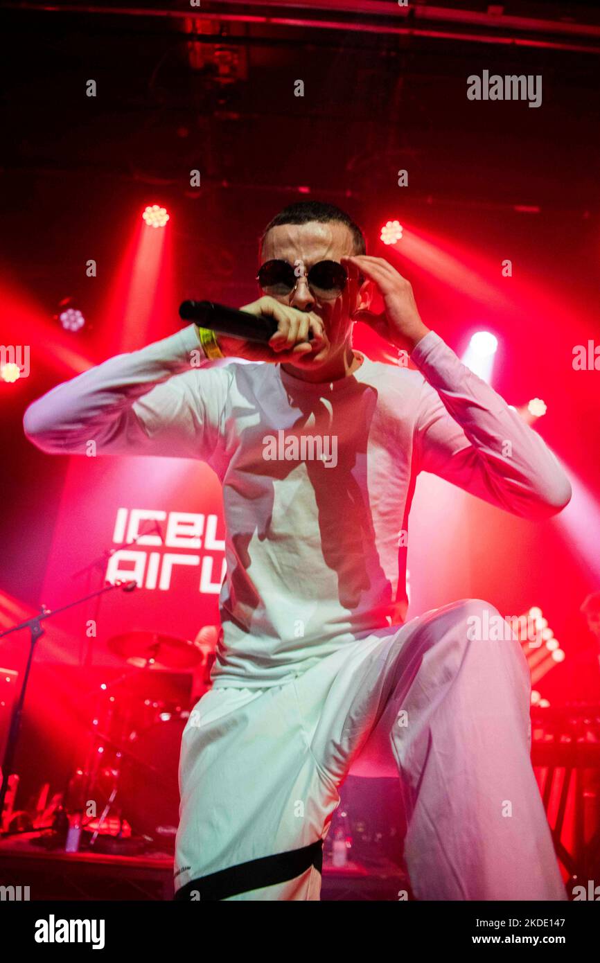 Reykjavik, Iceland . 04th Nov, 2022. Faroese rapper Marius DC performs ...