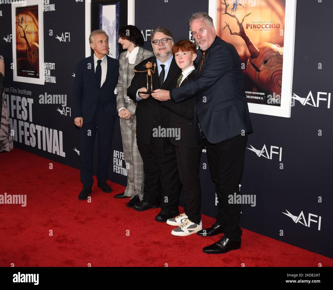 05 November 2022 - Los Angeles, California - Christoph Waltz, Finn ...