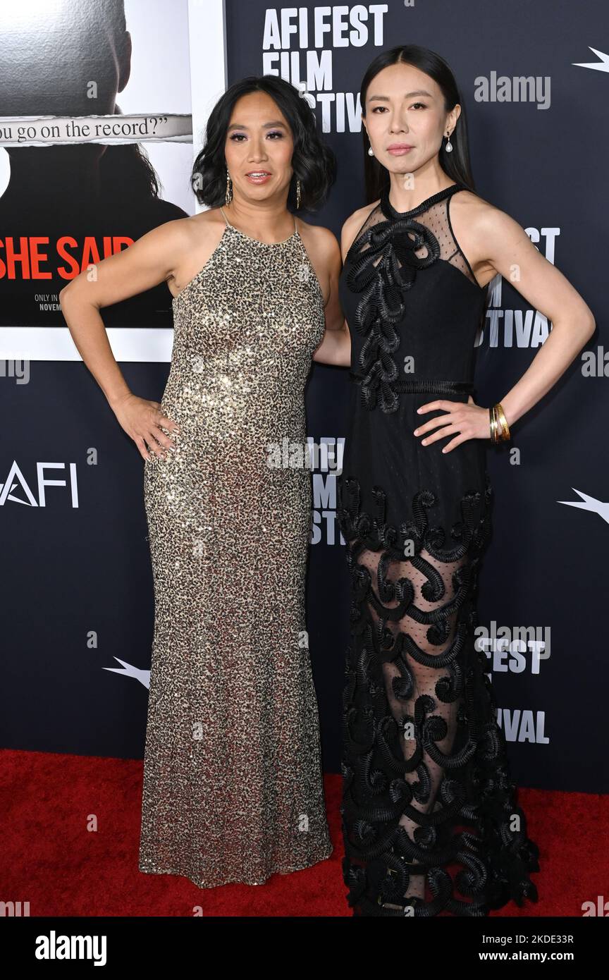 Los Angeles, USA. 04th Nov, 2022. Rowena Chiu & Angela Yeoh at the AFI ...