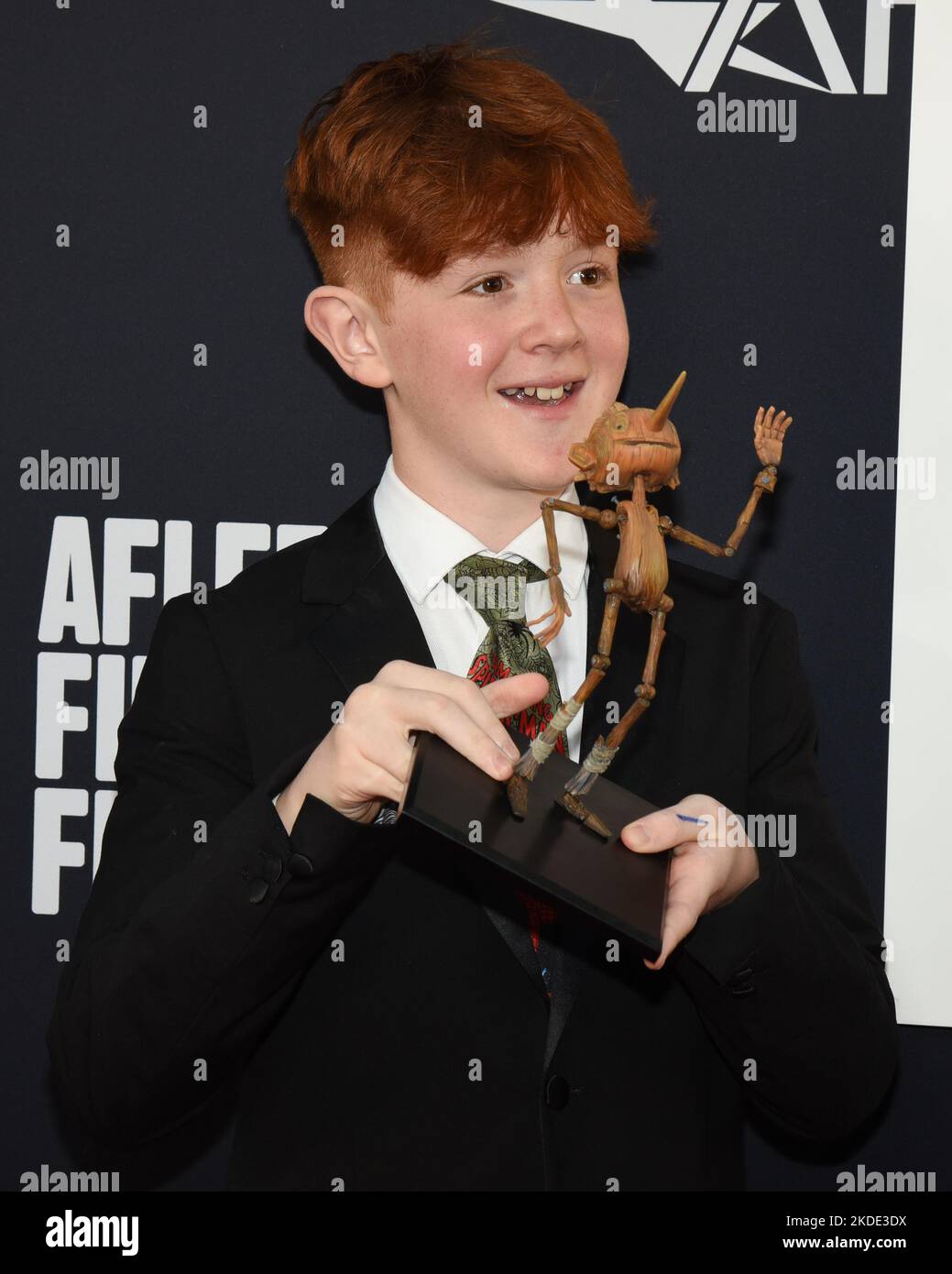 November 5, 2022, Hollywood, California, USA: Gregory Mann attends Guillermo del Toro's ...