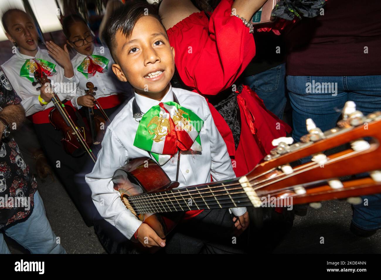 Fort Lauderdale, USA. 05th Nov, 2022. Young mariachi players ...